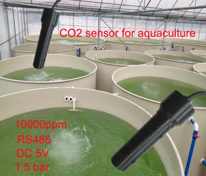 IP68 Waterproof Dissolved CO2 Sensor for 60m Depth
