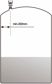 4-20mA and RS485 dual output KLD801 radar level sensor for continuous ...