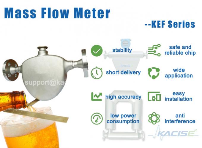 Coriolis Mass Beer Flow Meter 3 - 250mm Diameter