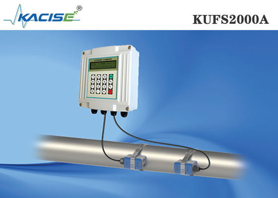 Split / Pipe Type Water Ultrasonic Flow Meter Wall Mounting KUFS2000A