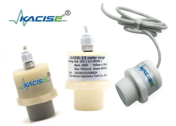 3m 5V PTFE Water Level Sensor RS485 Waterproof Ultrasonic Water Level ...