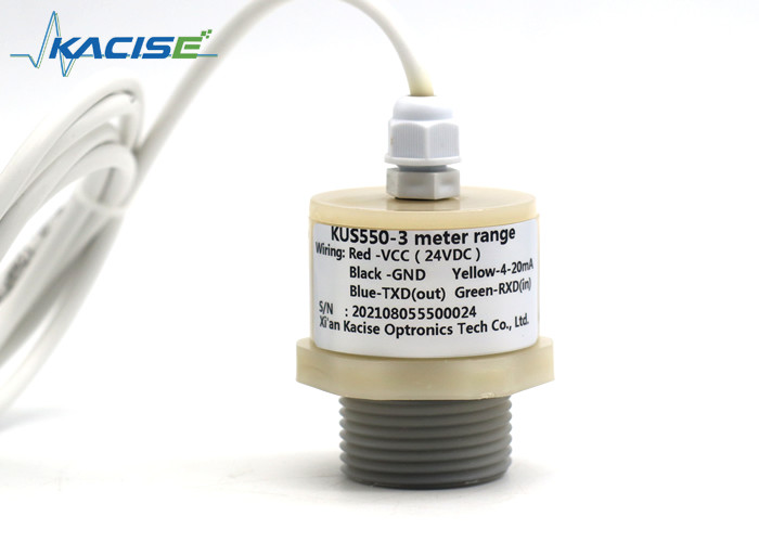 PTFE Waterproof Ultrasonic Water Level Sensor RS485 Output Sewage Pool