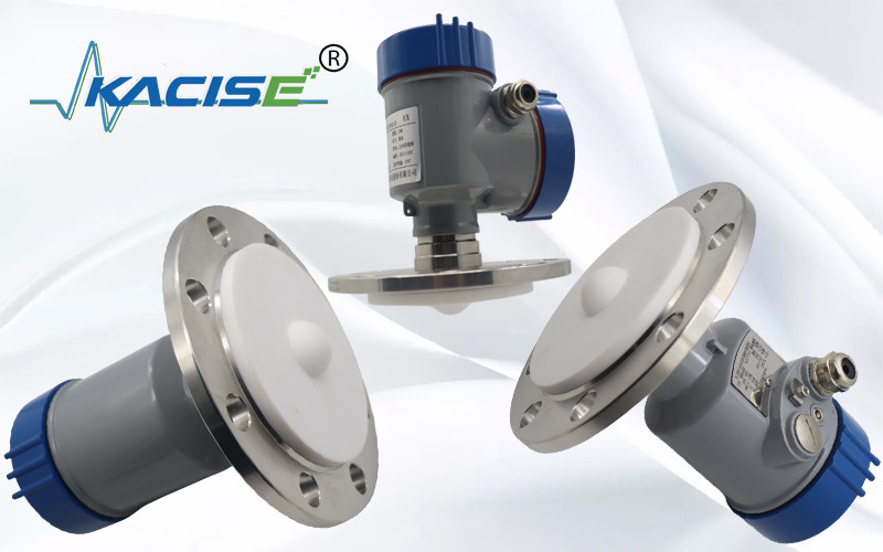 120m OEM Radar Level Sensor 80G 4 - 20mA Adjustable Frequency Radar ...