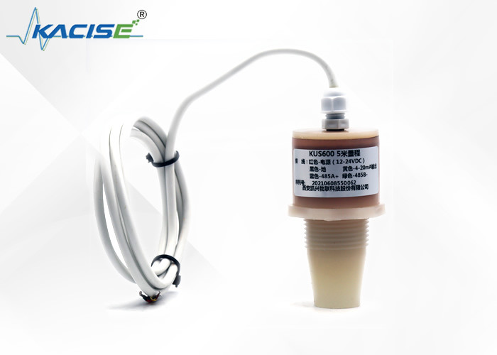 Non Contact Measurement Ultrasonic Sensor PVDF Low Power Consumption ...