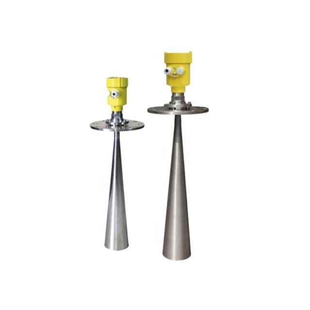 DN100 Flange Soild Powder Level Transmitter 26G Radar Level Sensor