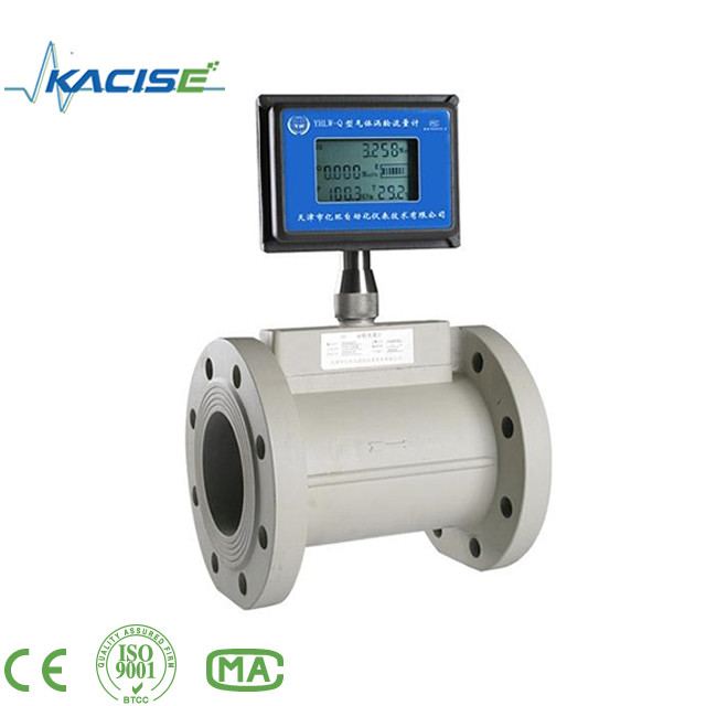 SS304 LPG Turbine Flow Meter Natural Gas Flow Meter