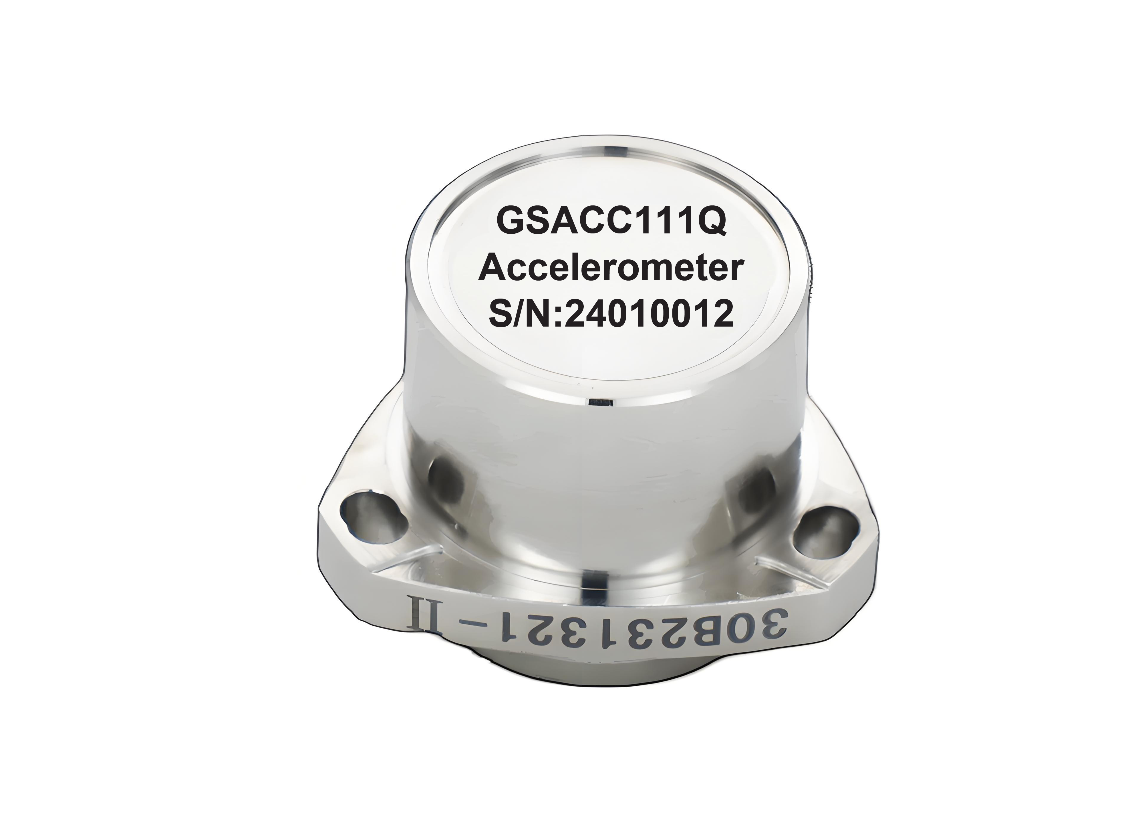 Quartz Flexible Accelerometer Sensor with Ø25.4×29 Size Bias