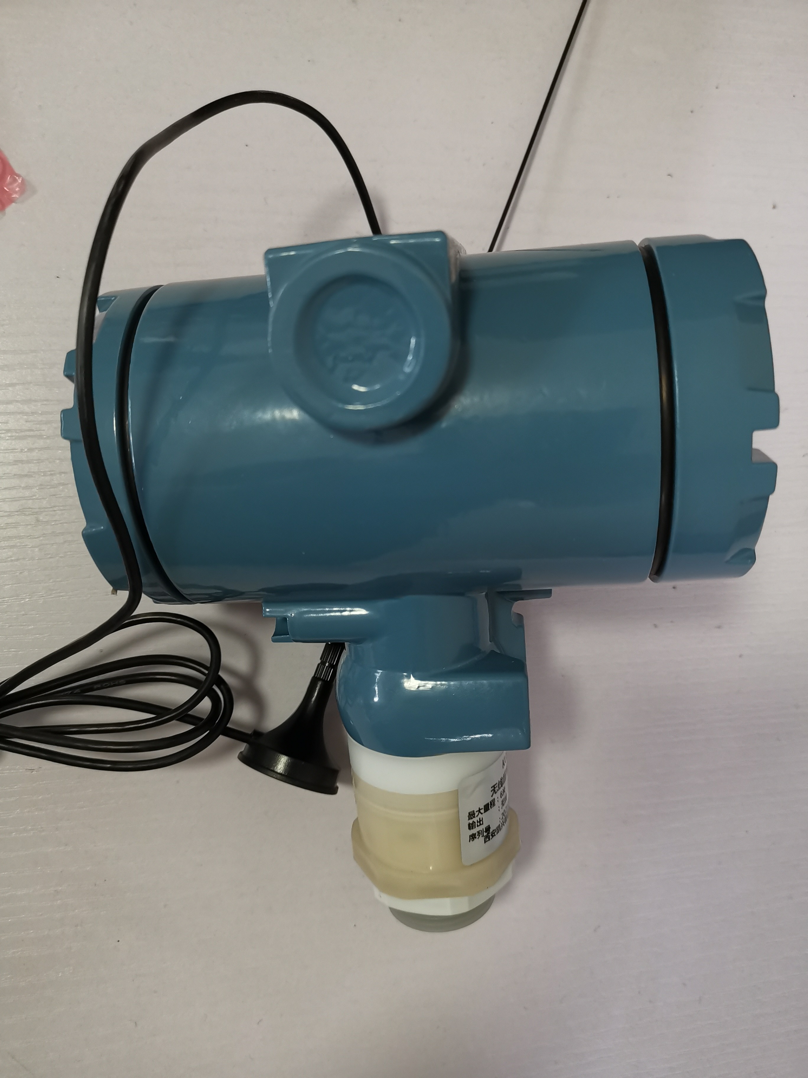 Industrial IP65 Ultrasonic Iot Level Sensor 30mA With 5 Pin Cable