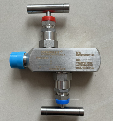 Rosemount 0306 Two-Way Valve Manifold for Pressure Transmitters